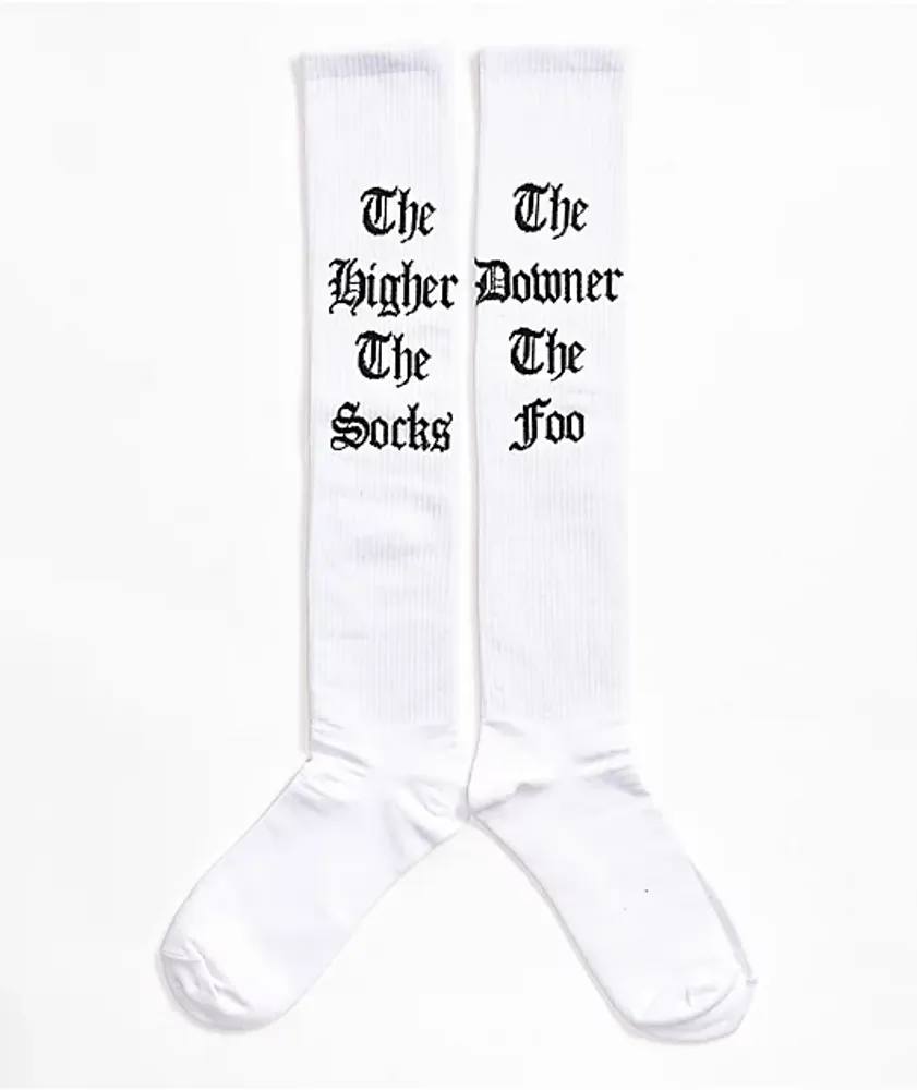 Foos Gone Wild The Downer The Fool White Crew Socks | Mall of America®