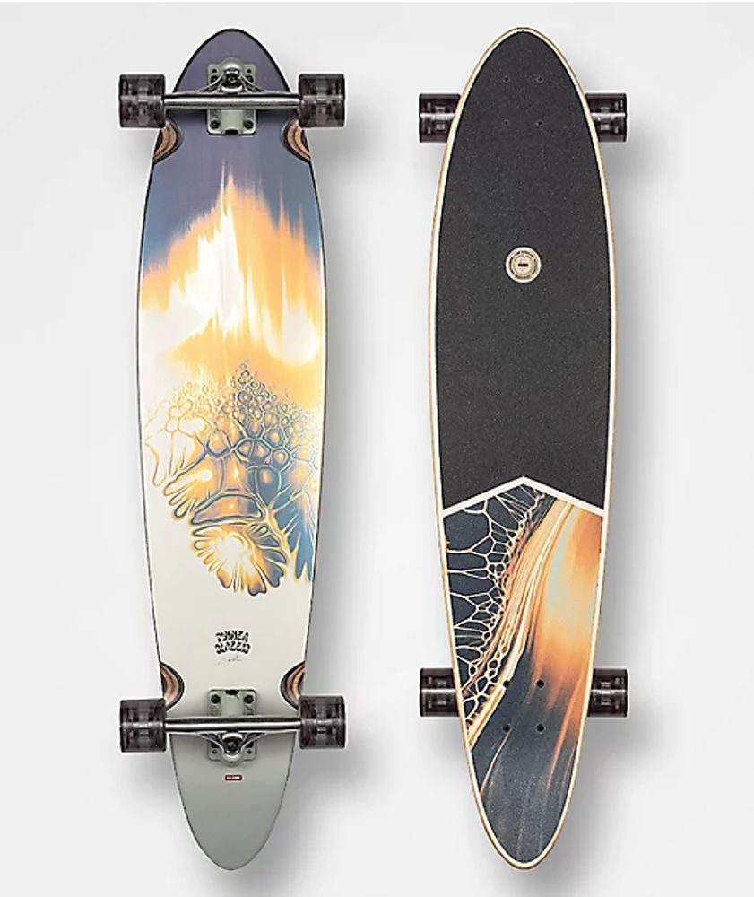Zumiez Globe Pinner Classic Gold Vein 40" Longboard Complete | Mall of ...