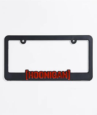 Hoonigan Censor Bar Black & Red License Plate Frame | Mall of America®