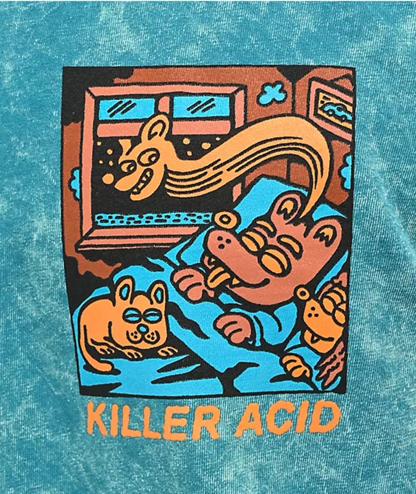 Killer Acid Escape At Night Blue Wash T-Shirt | Mall of America®