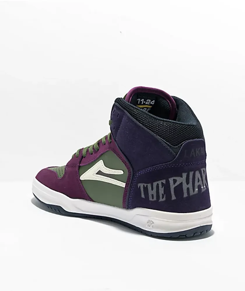 Lakai x The Pharcyde Telford Grape & Olive Skate Shoes | Mall of America®