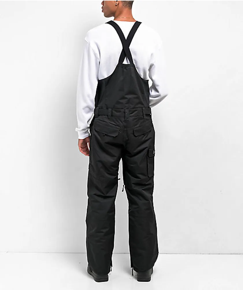 Lurking Class by Sketchy Tank Lurk Coffin Black 10K Snowboard Bib Pants ...
