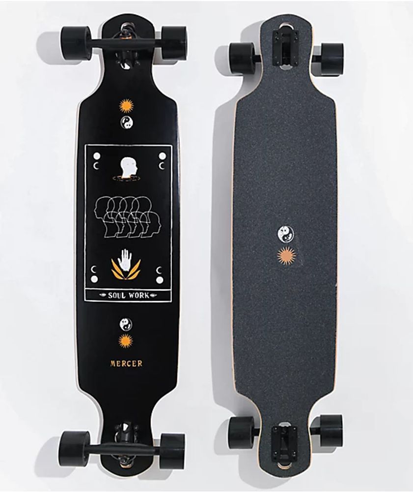 Zumiez Mercer Soul Work 40" Drop Through Longboard Complete | Mall of ...