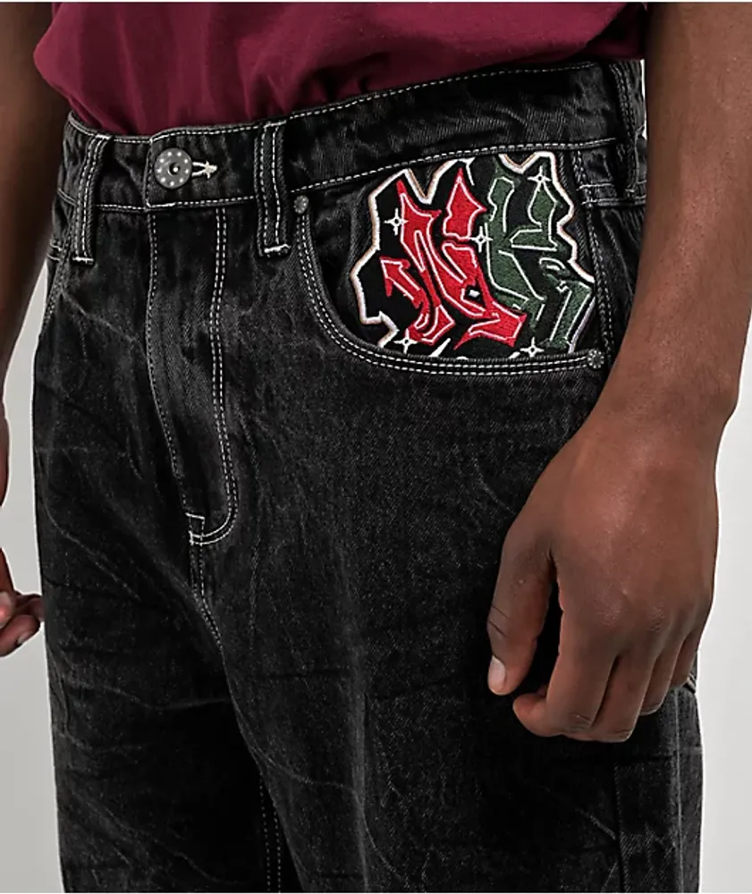 Ninth Hall Ambush Embroidered Black Denim Jeans | Mall of America®