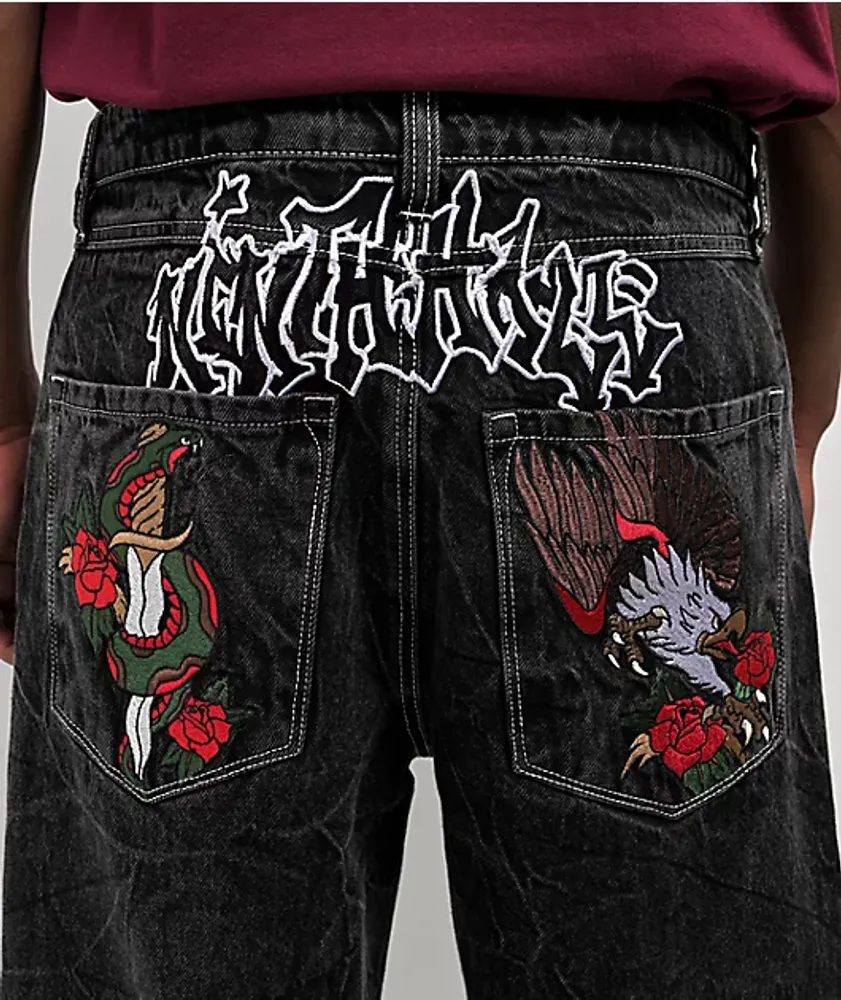 Ninth Hall Ambush Embroidered Black Denim Jeans | Mall of America®
