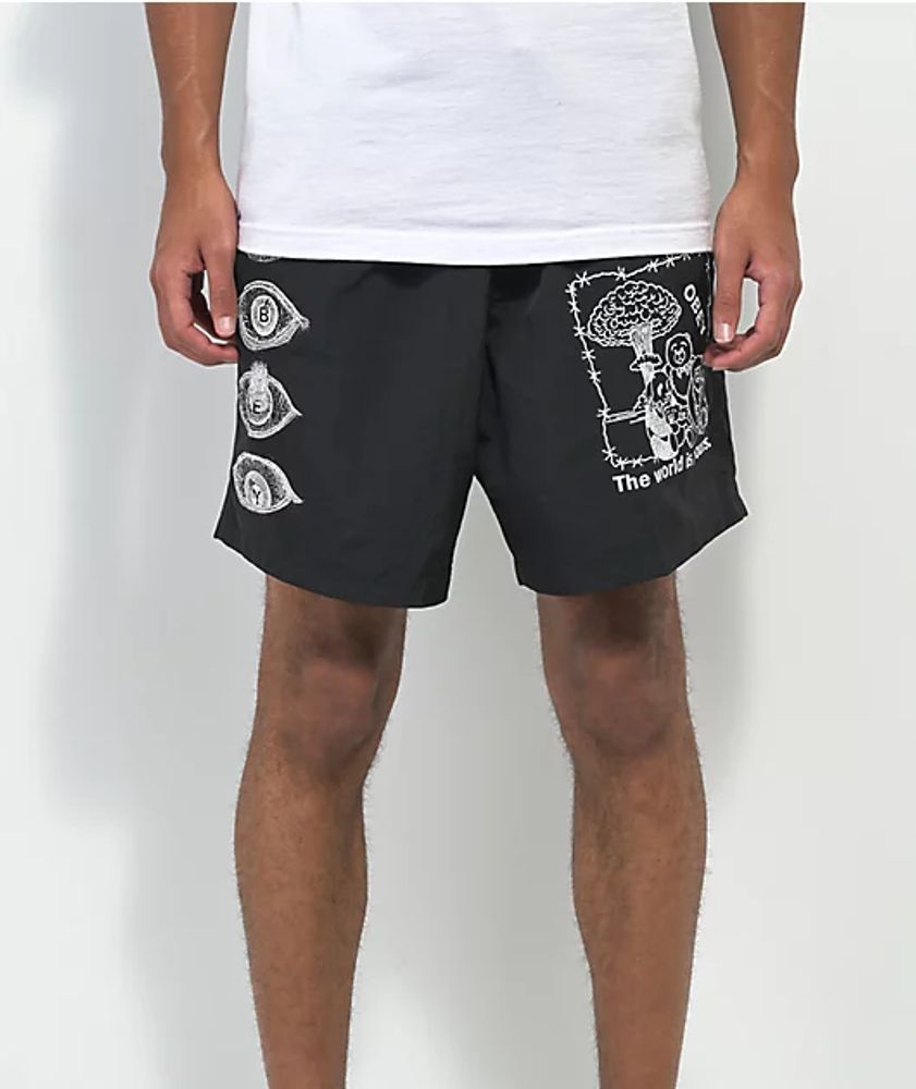 Obey Easy No Time Black Shorts | Mall of America®