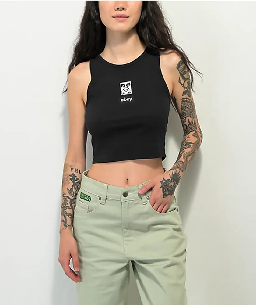 Obey Crop Top Women