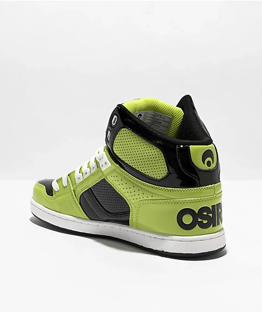 Osiris NYC 83 CLK Lime, Black & White Skate Shoes | Mall of America®