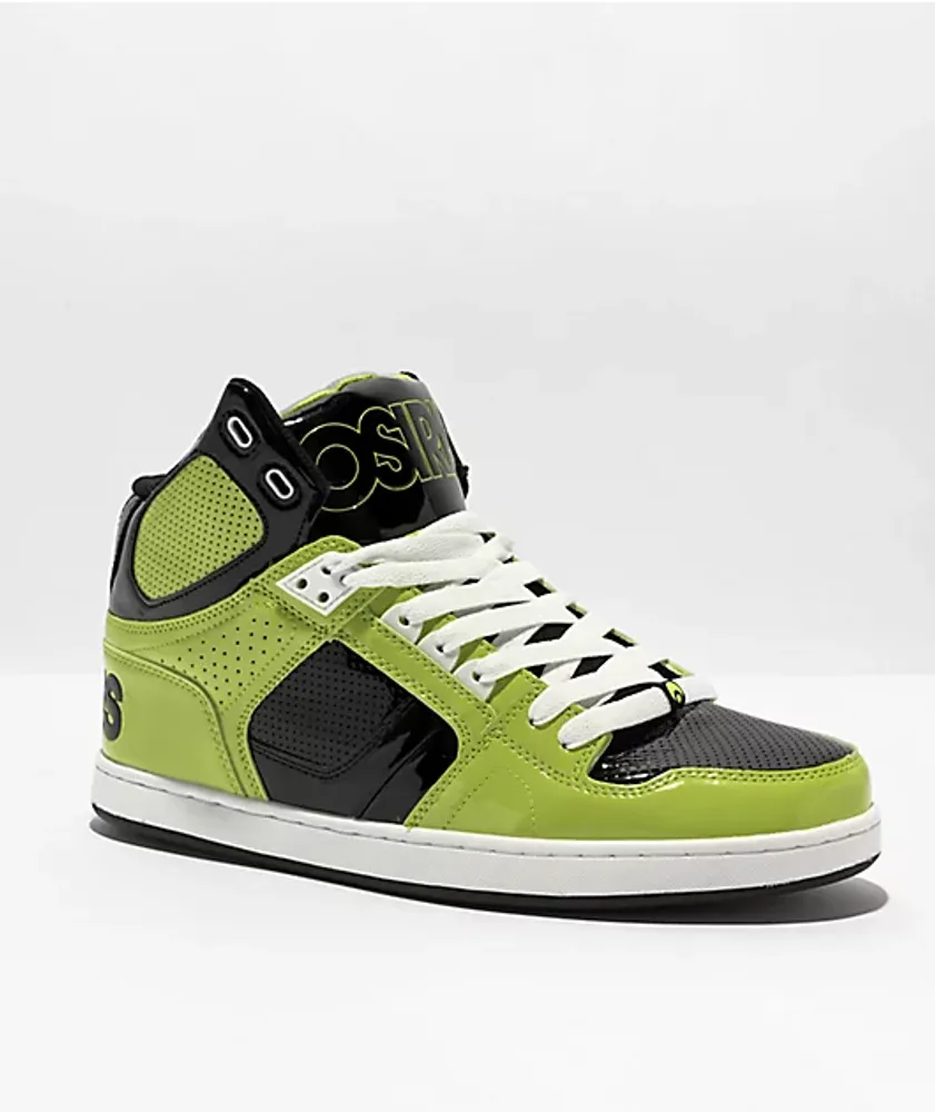 Osiris NYC 83 CLK Lime, Black & White Skate Shoes | Mall of America®