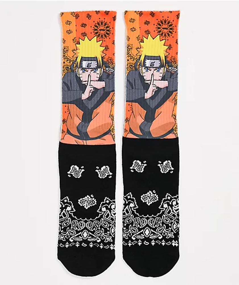 PSD x Naruto Patches Crew Socks | Mall of America®