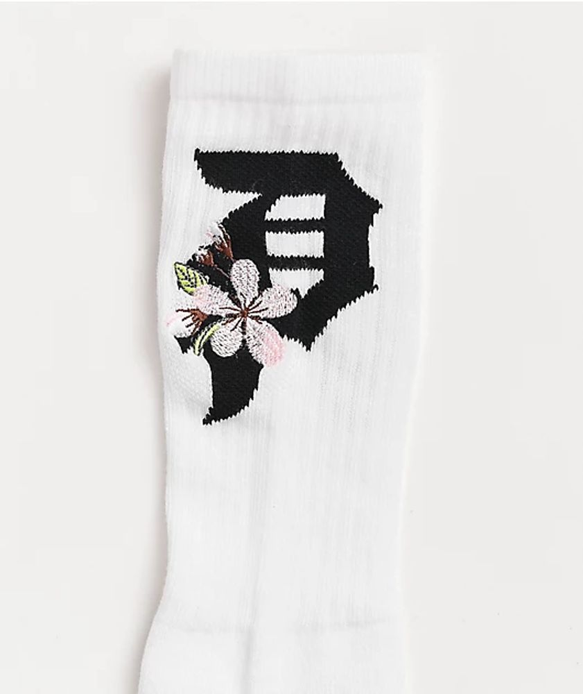 Primitive Dirty P Cherry Blossom White Crew Socks | Mall of America®