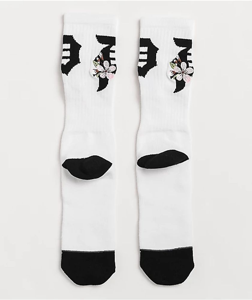 Primitive Dirty P Cherry Blossom White Crew Socks | Mall of America®