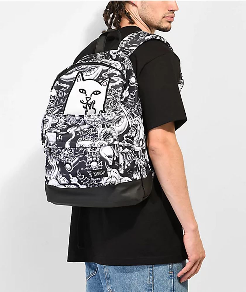 RIPNDIP Dark Twisted Fantasy Black Backpack | Mall of America®
