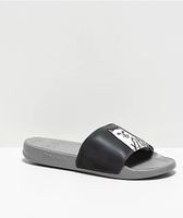 RIPNDIP Lord Nermal Iridescent Grey Slide Sandals | Plaza Las Americas
