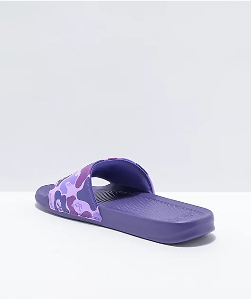 RIPNDIP Lord Nermal Purple Camo Slide Sandals | Mall of America®