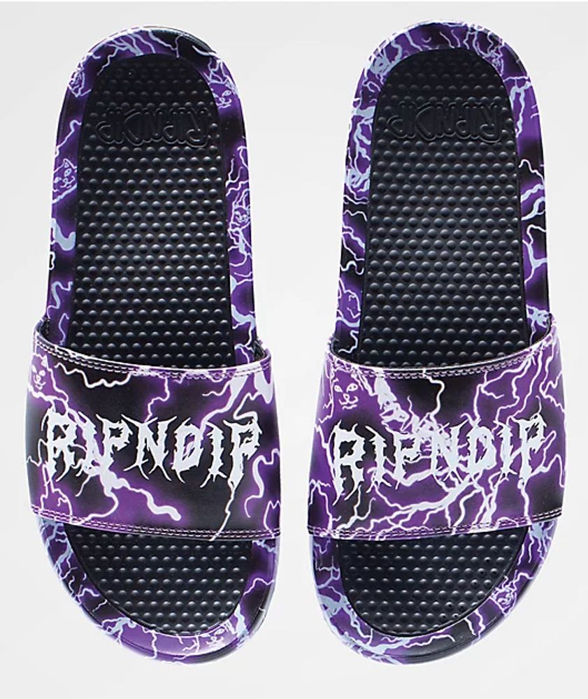 RIPNDIP Nikola Purple Slide Sandals | Bramalea City Centre