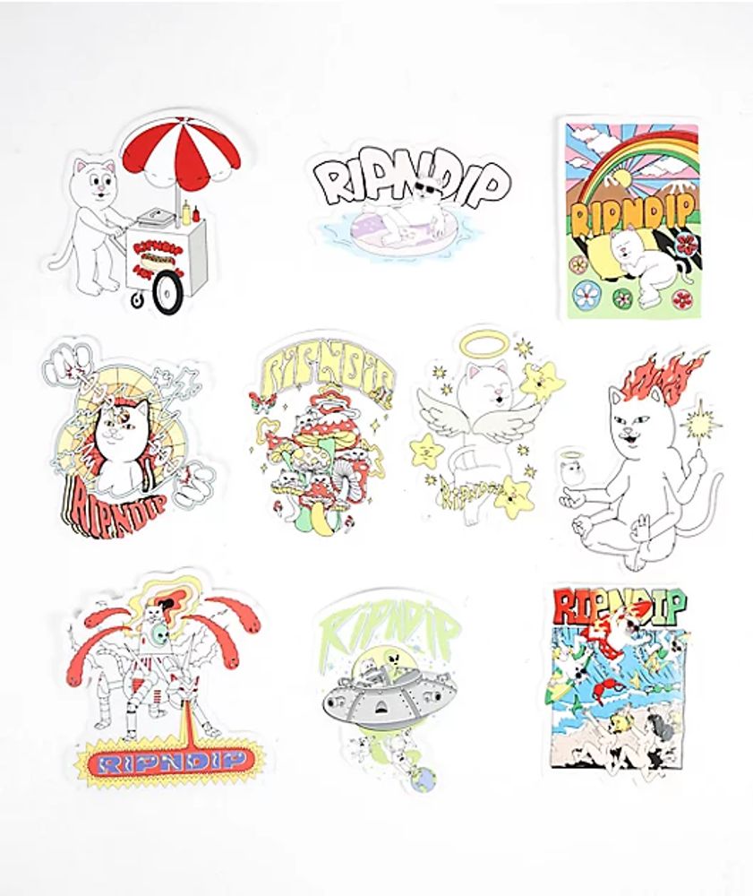 RIPNDIP Summer 22 Sticker Pack | Bayshore Shopping Centre