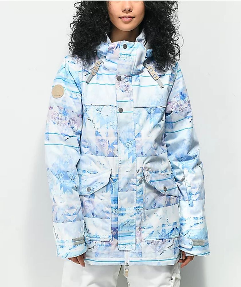 Womens White Snowboarding Jackets