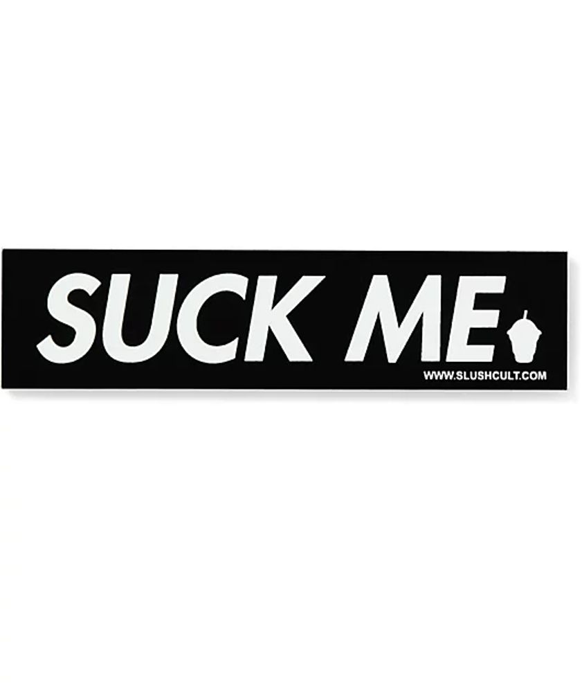 Slushcult Suck Me Logo Sticker Mall Of America®