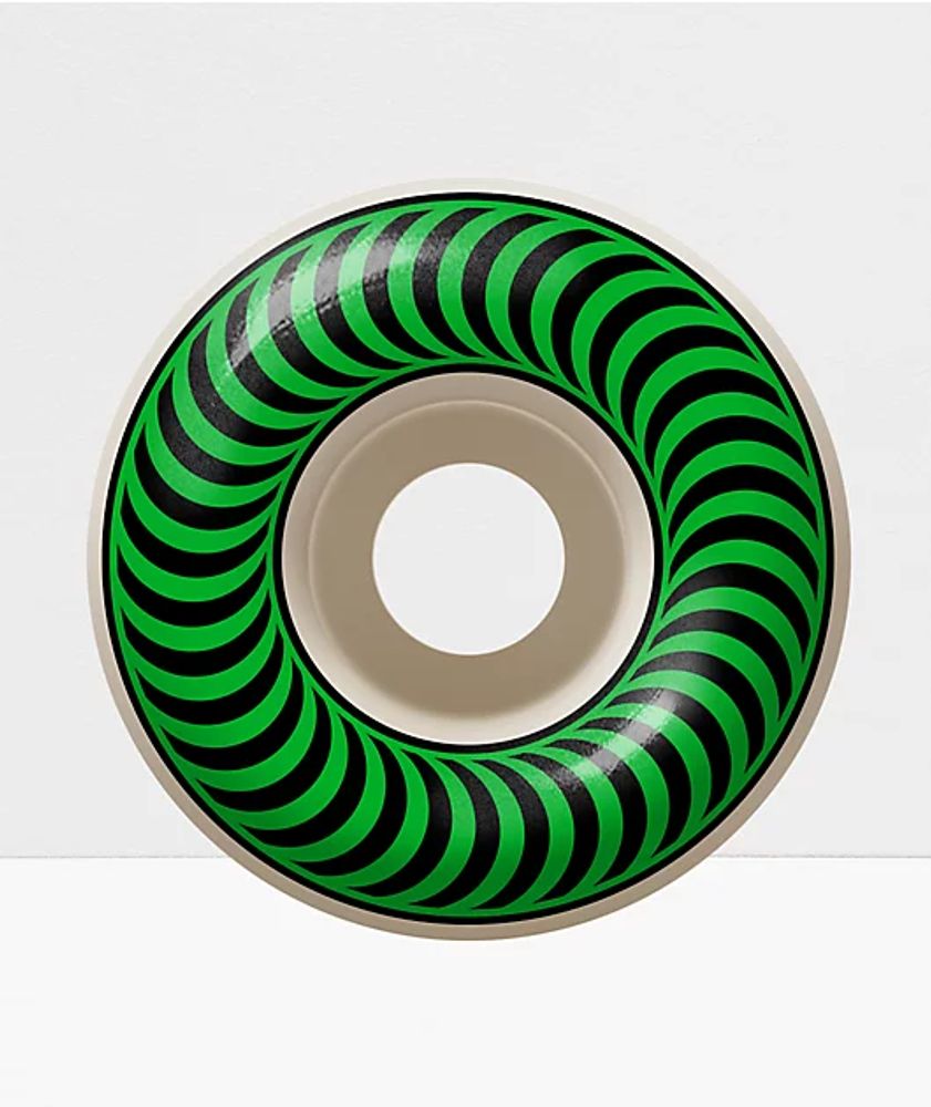 Spitfire Formula Four Classic White And Green 52mm 99d Skateboard Wheels
