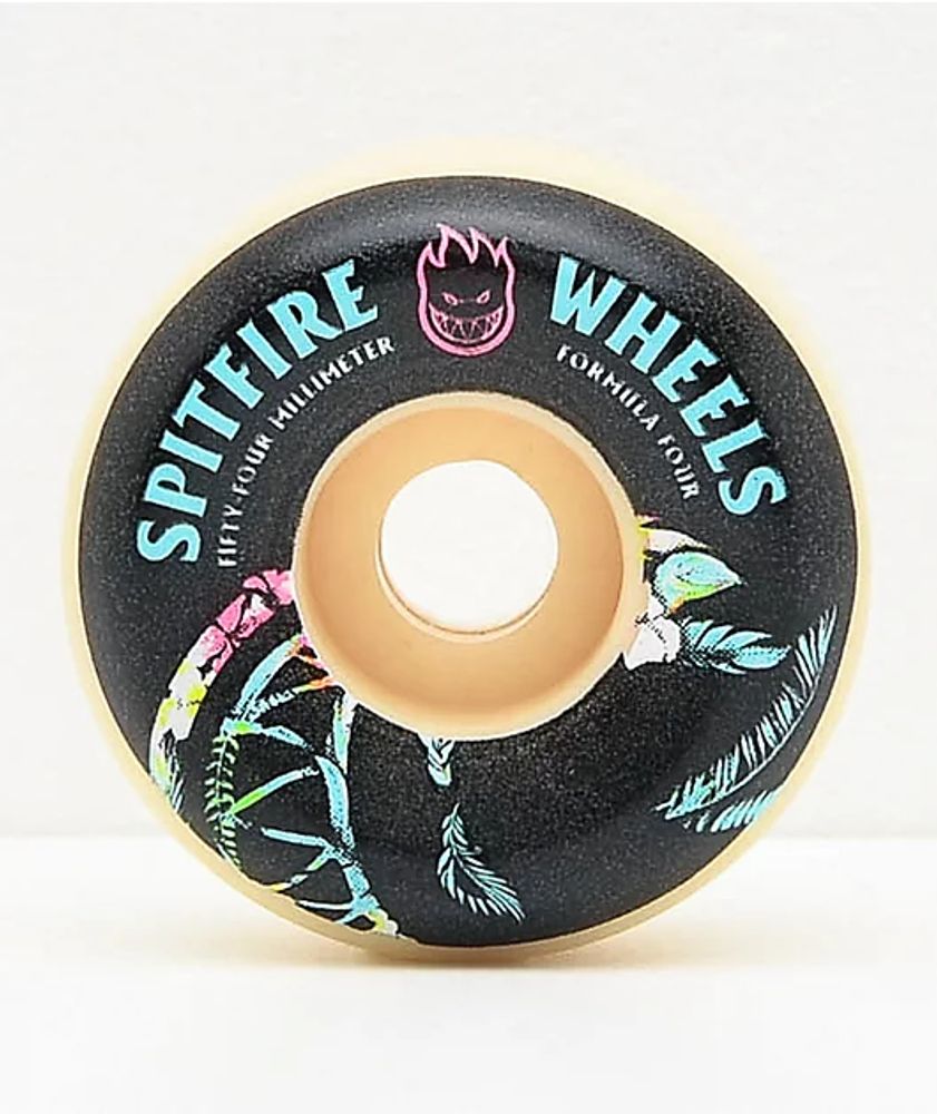 Spitfire Formula Four Floral Bighead 54mm 99a Skateboard Wheels | Mall ...