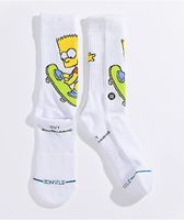 Stance x The Simpsons Bart White Crew Socks | Mall of America®