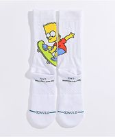 Stance x The Simpsons Bart White Crew Socks | Mall of America®