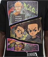 Boondocks The Boondocks Comic Strip Black T-Shirt | Plaza Las Americas