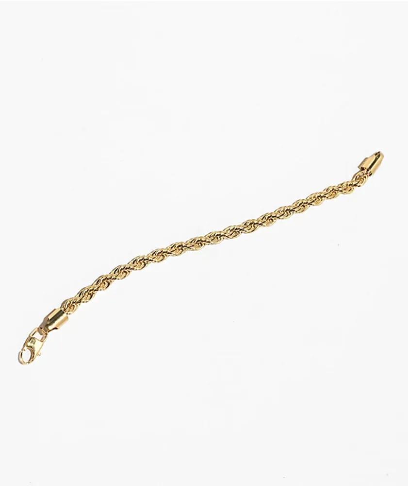 The Gold Gods 6mm Gold Rope Bracelet | Mall of America®