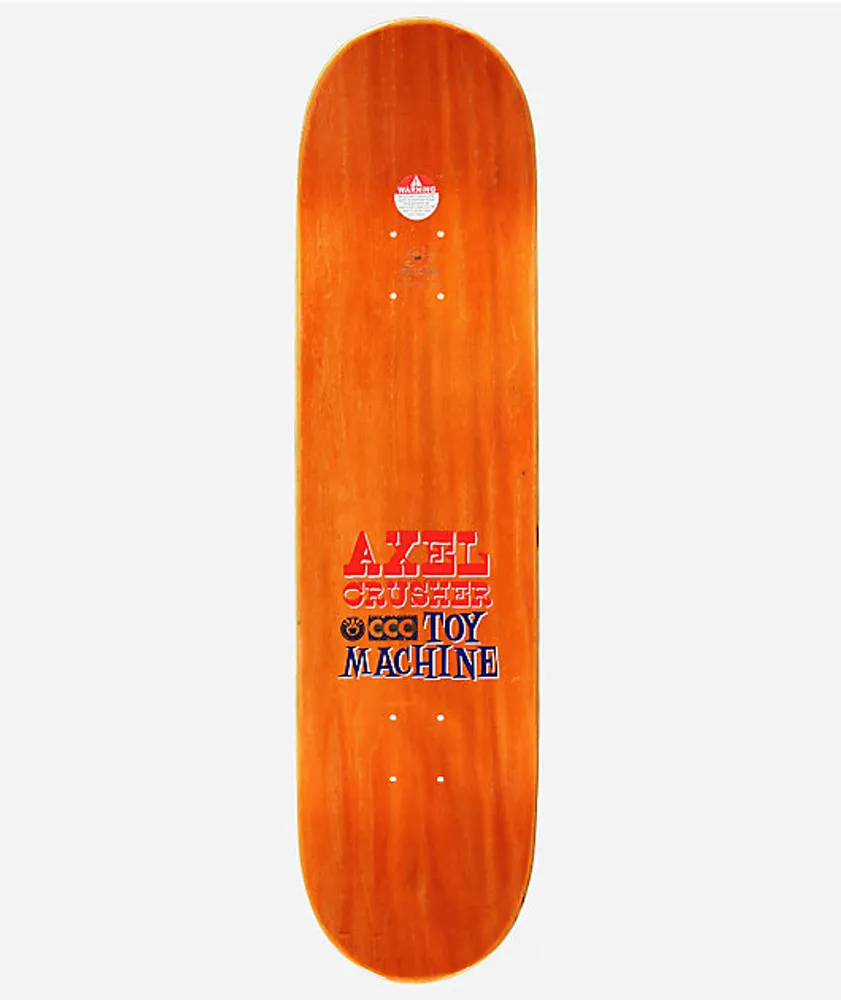 Zumiez Toy Machine Axel Mind Control 8.25" Skateboard Deck | Mall of ...