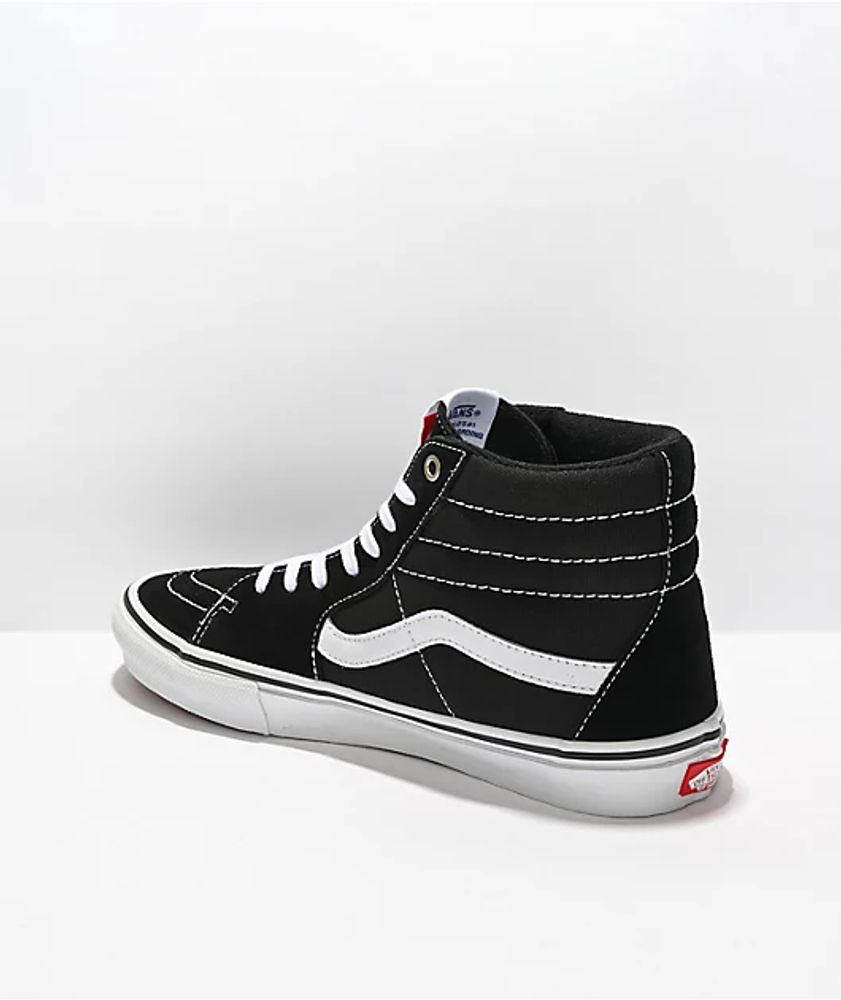 Vans Skate Sk8-Hi PopCush Black & White Shoes | Mall of America®