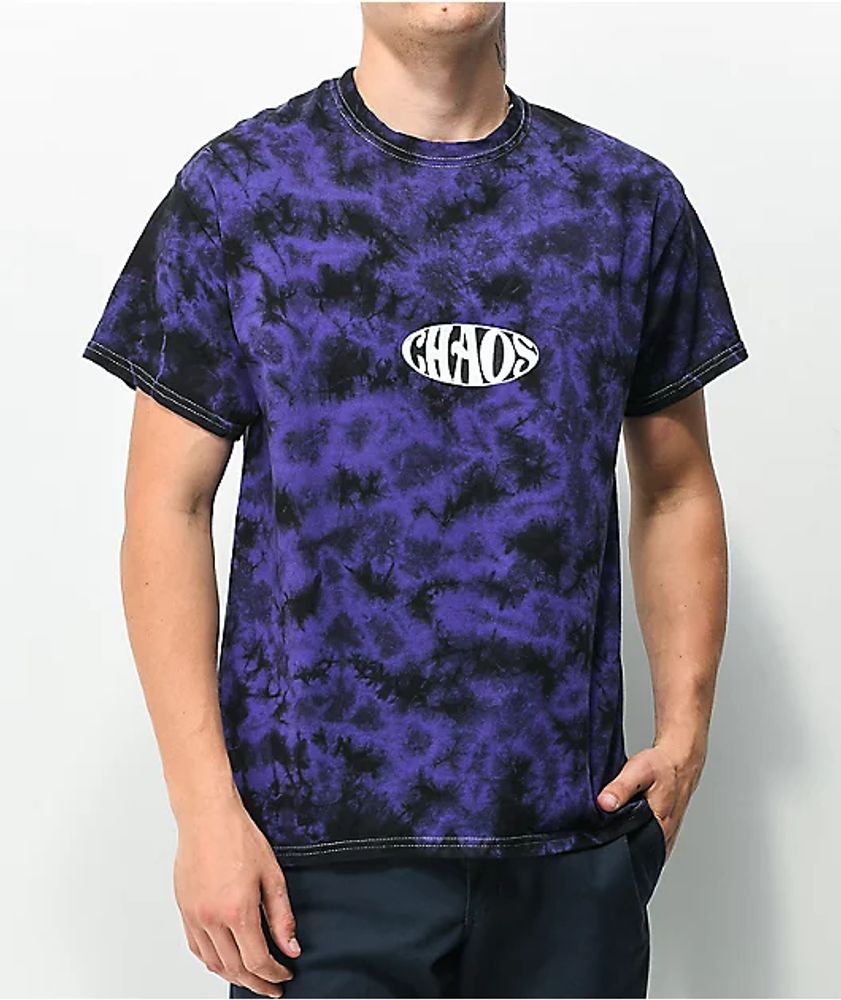 Vitriol Mayhem Black & Purple Tie Dye T-Shirt | Mall of America®