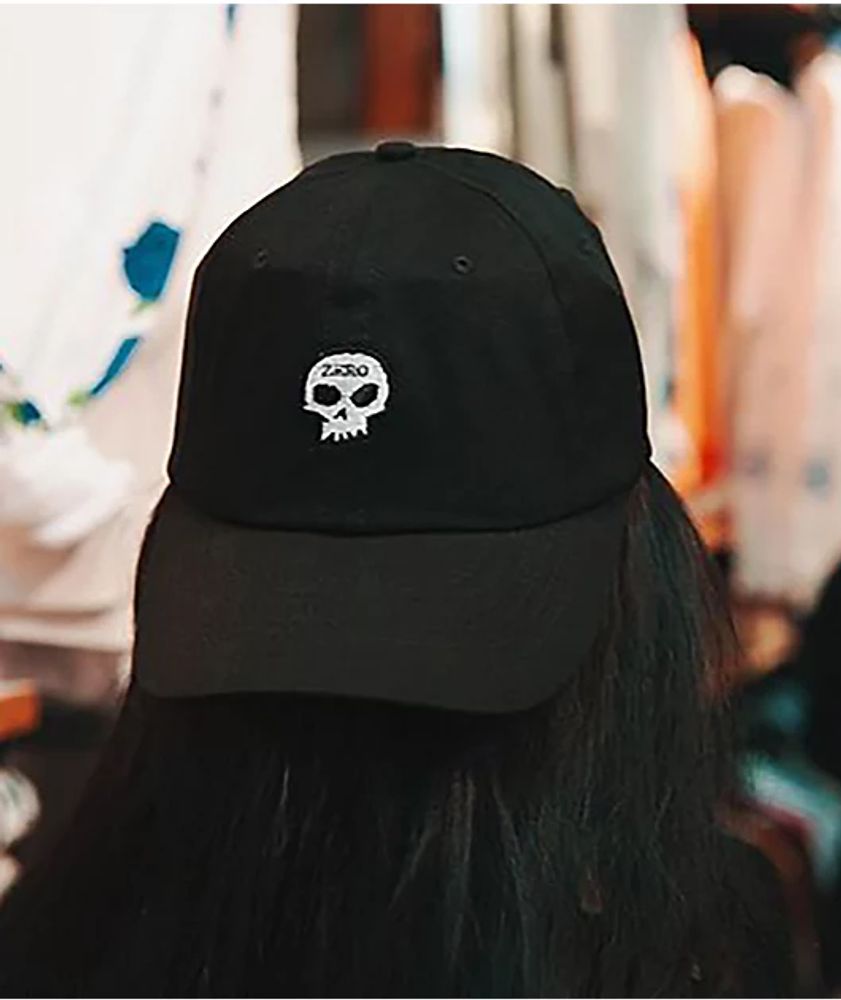 Zero Single Skull Black Strapback Hat | Mall of America®