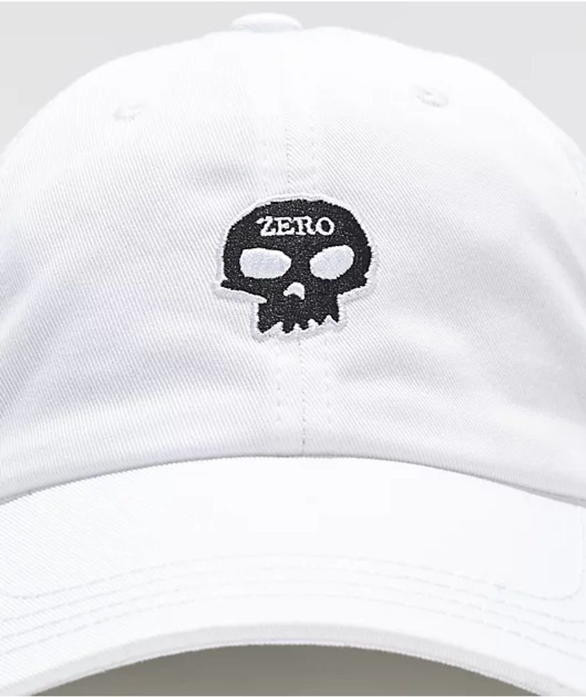 Zero Single Skull White Strapback Hat | Mall of America®