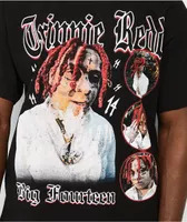1400 by Trippie Redd Big Fourteen Black T-Shirt | Hamilton Place