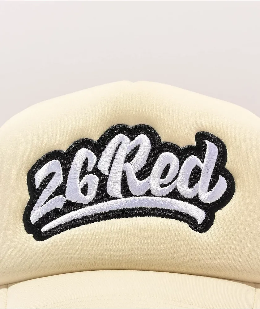 Twenty Six Red 26 Red Cream Trucker Hat | Mall of America®