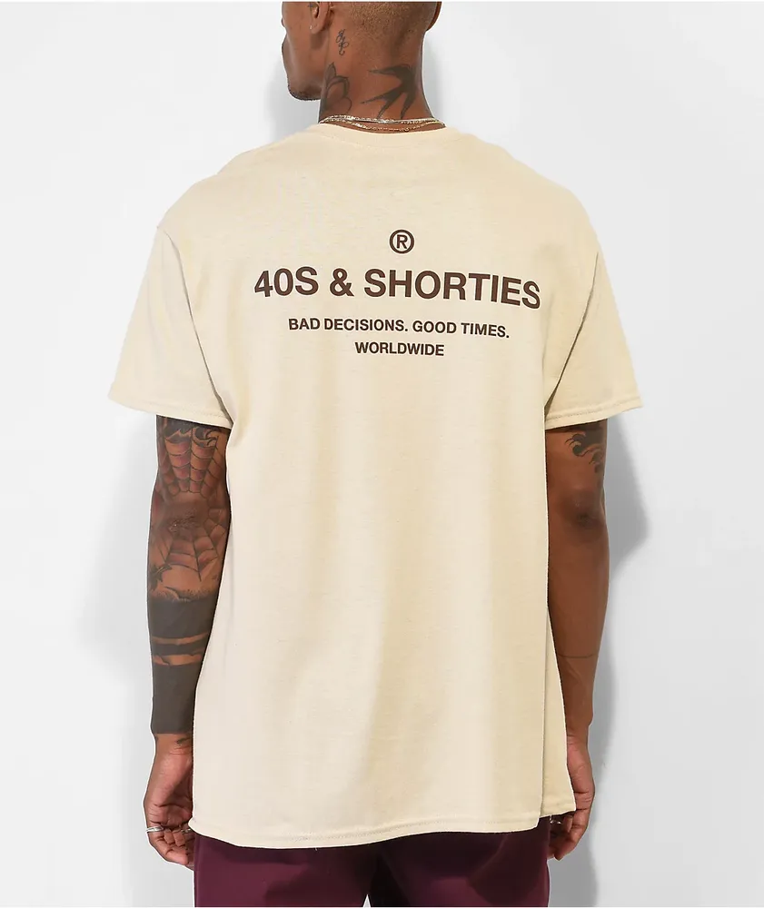 40s & Shorties General Logo Sand T-Shirt | CoolSprings Galleria