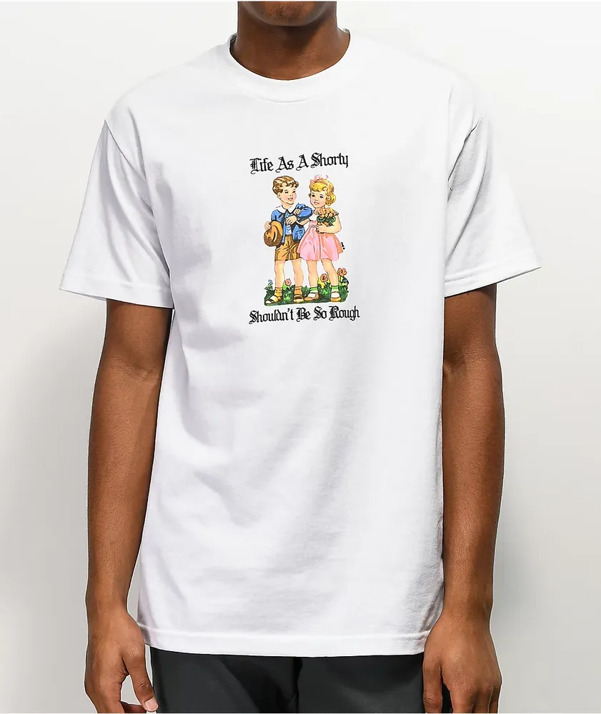 40s & Shorties Life As A Shorty White T-Shirt | Hamilton Place
