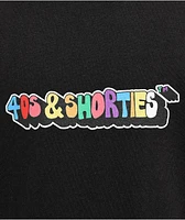 40s & Shorties Toon Logo Black T-Shirt | Hamilton Place
