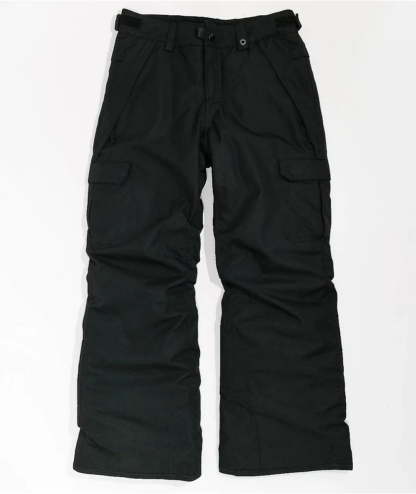 686 Kids' Infinity Black 10K Cargo Snow Pants | Hamilton Place