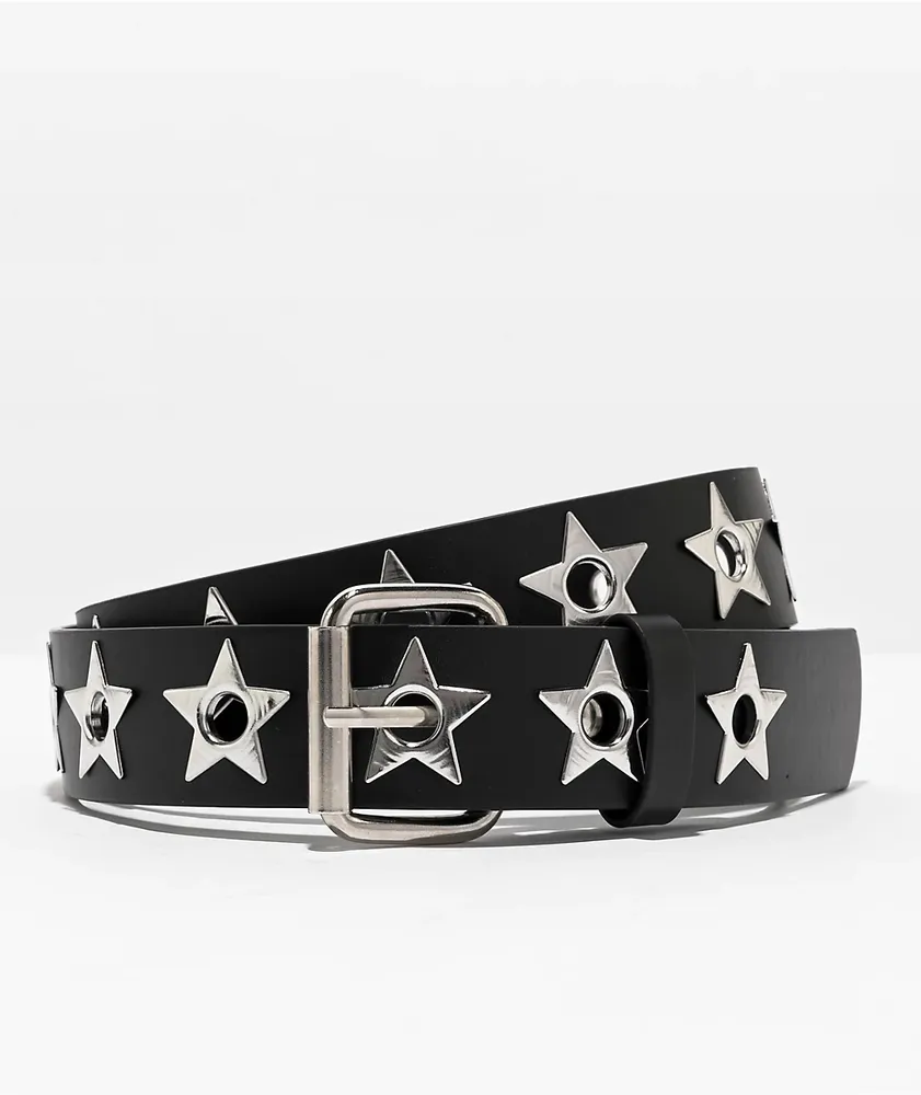 A.LAB A-Lab Star Grommet Black Belt | Hamilton Place