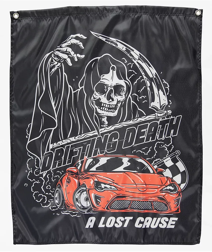 A Lost Cause Deadly Whip Black Banner | CoolSprings Galleria