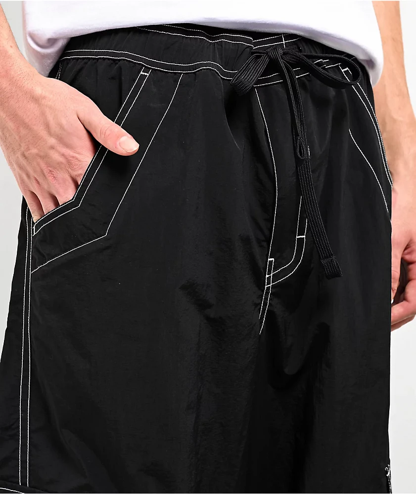A.LAB Giga Rave Black Cargo Nylon Pants | Mall of America®