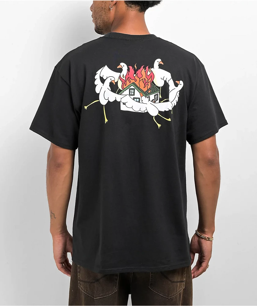 A.LAB Goose Law Black T-Shirt | Hamilton Place