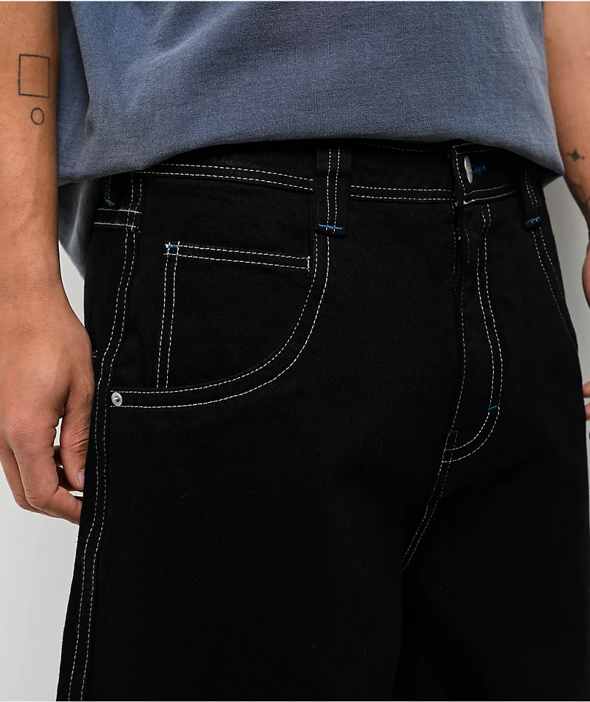 A.LAB Mega Rave Black Denim Shorts | Mall of America®