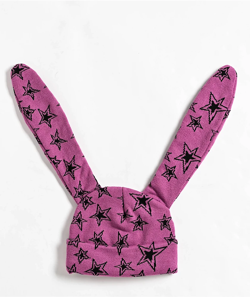 A.LAB Star Purple Bunny Beanie | Mall of America®