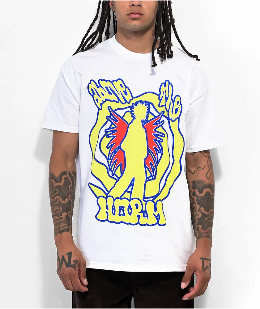 Above The Norm Wings White T-Shirt | Hamilton Place