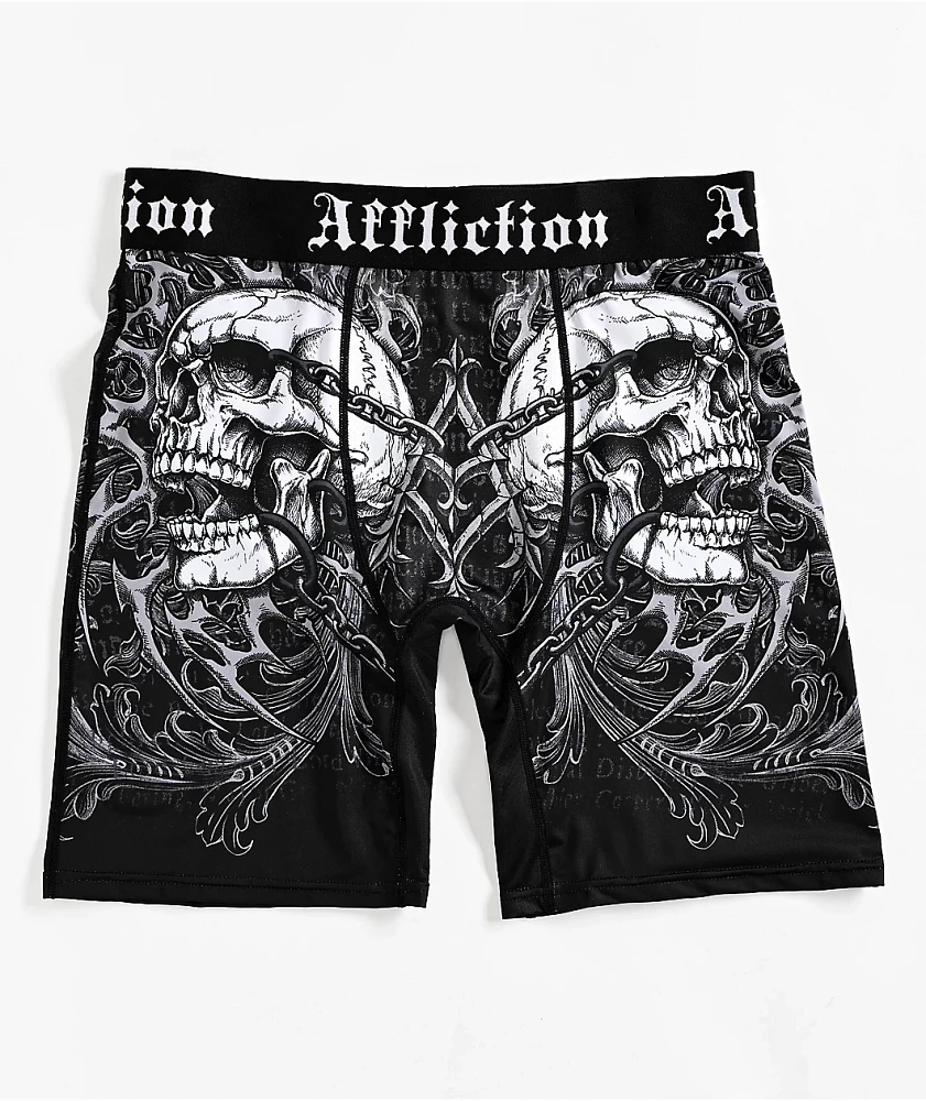 Affliction Collapse Black Boxer Briefs | Hamilton Place