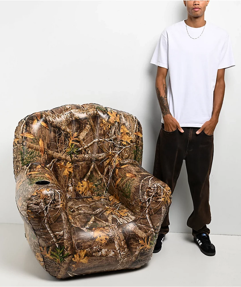 Poolcandy AirCandy x RealTree Camo Inflatable Arm chair at Mall of ...