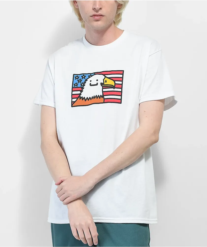 Alex's Stupid Studio Eagle White T-Shirt | Hamilton Place